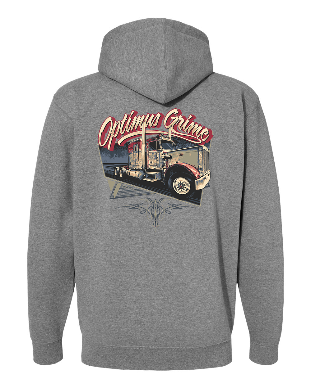 Optimus Grime Full-Zip Hooded Sweatshirt – Flying Sparks Garage